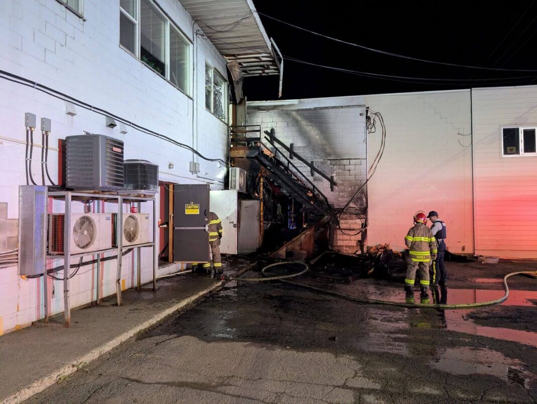 4th Avenue structure fire leads to $150,000 damage : My Prince George Now