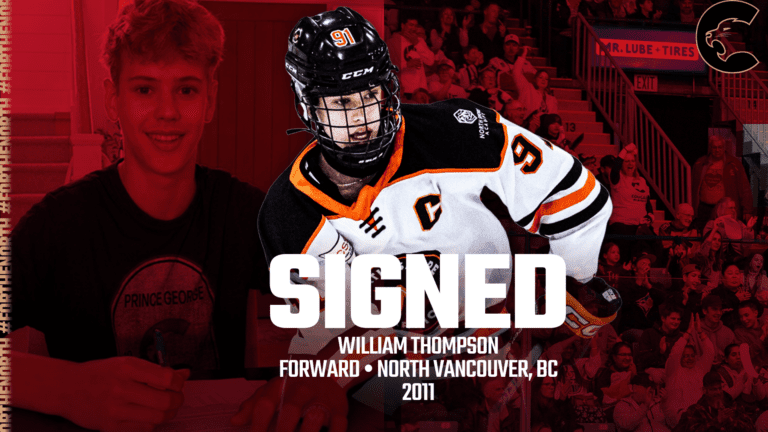 Cougars ink second round pick to WHL Agreement : My Prince George Now